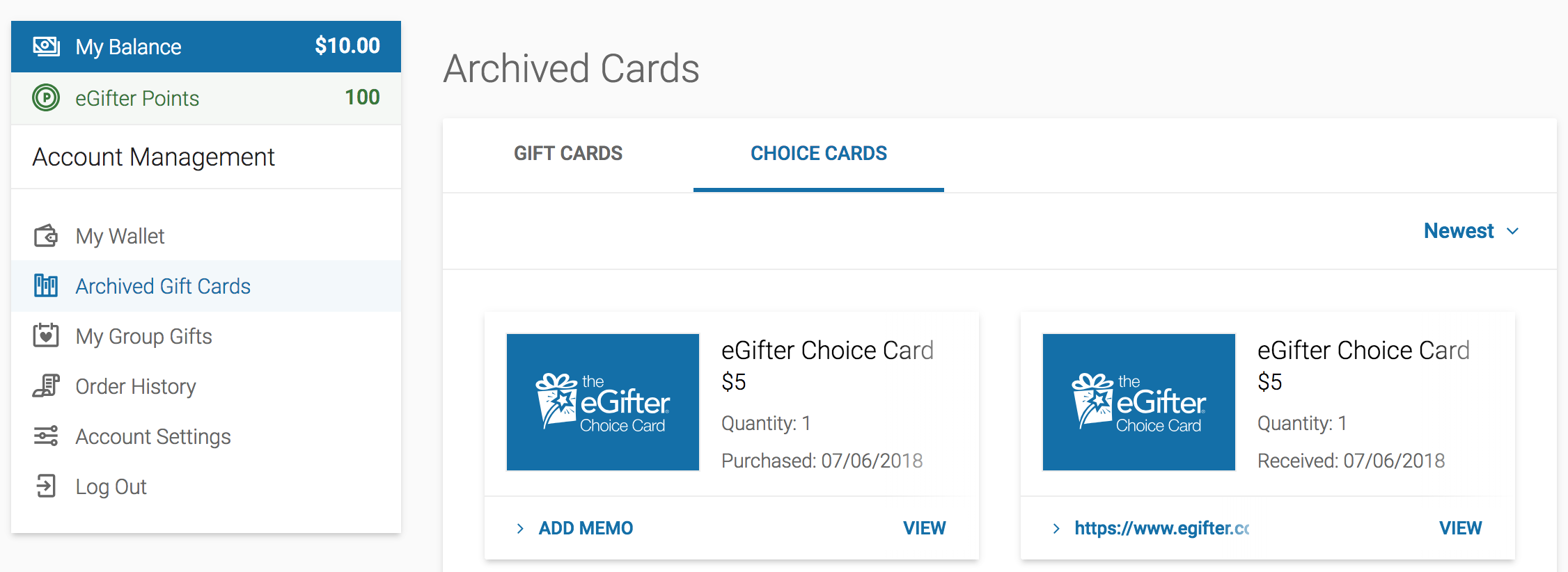 Tarjeta de eGifter Choice: cómo funciona – Soporte de eGifter